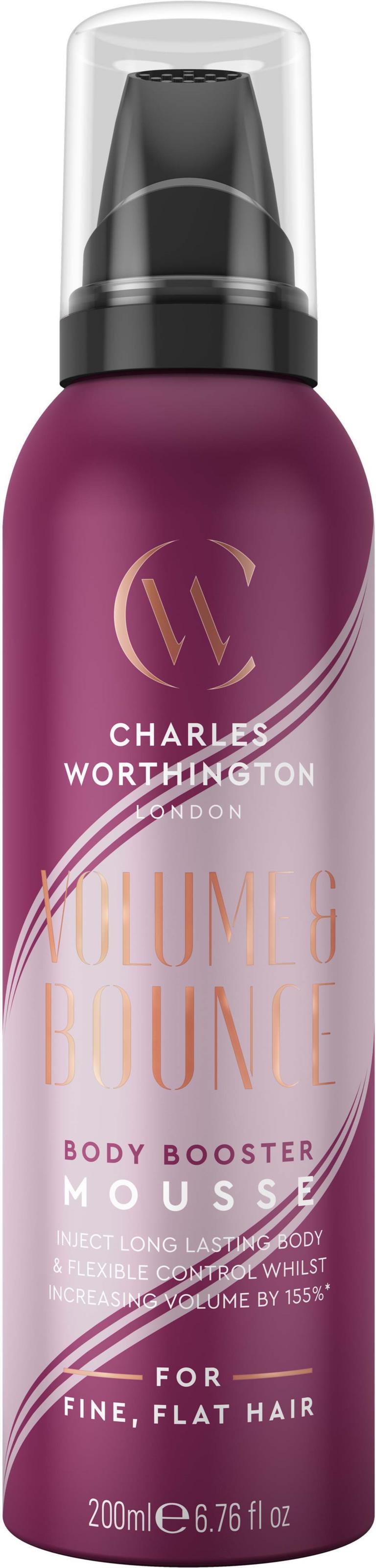 Charles Worthington Volume & Bounce Body Booster Mousse 200 ml | lyko.com
