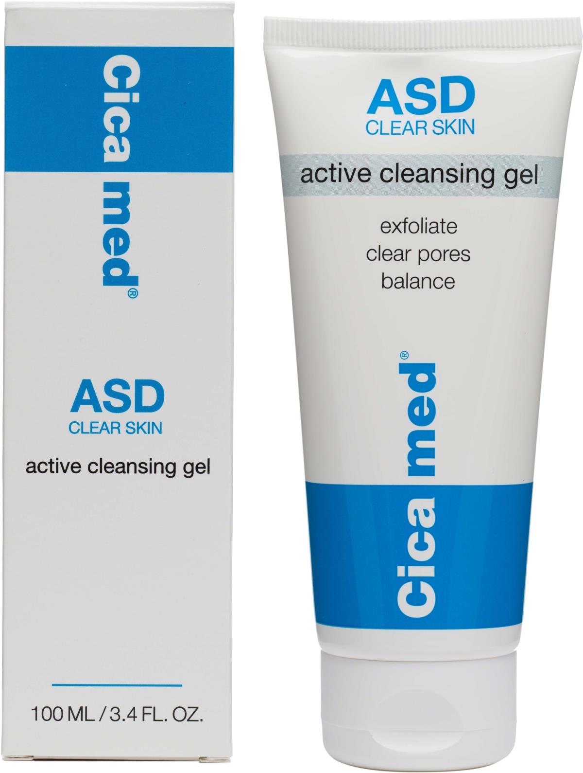 Cicamed ASD Clerar Skin ASD Active Cleanser Gel 100 ml | lyko.com