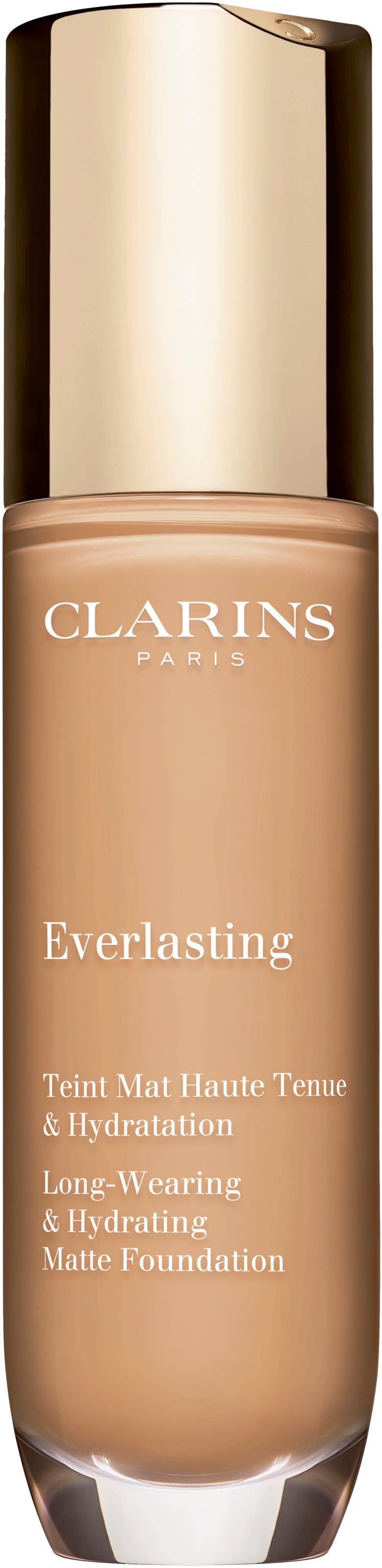 Clarins Everlasting Long-Wearing & Hydrating Matte Foundation 111N ...