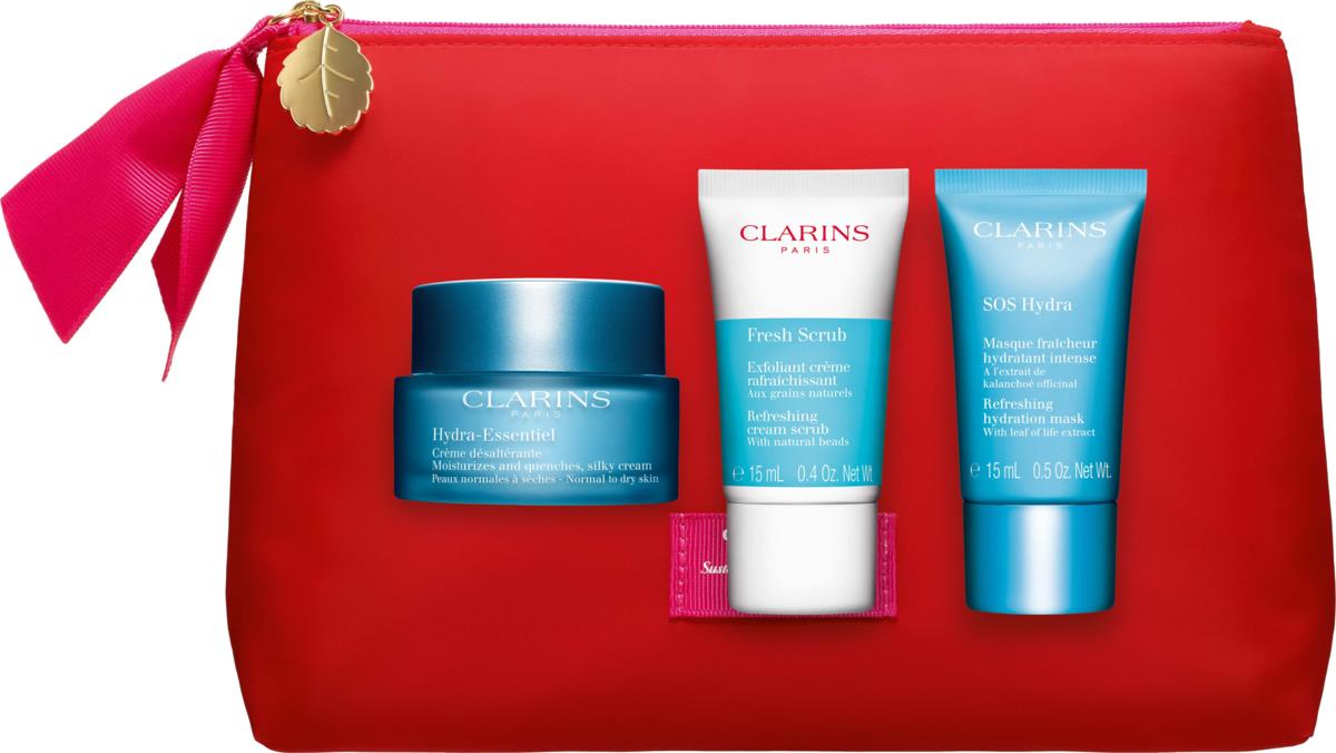 Clarins Hydra-Essentiel Collection Gift Set | lyko.com