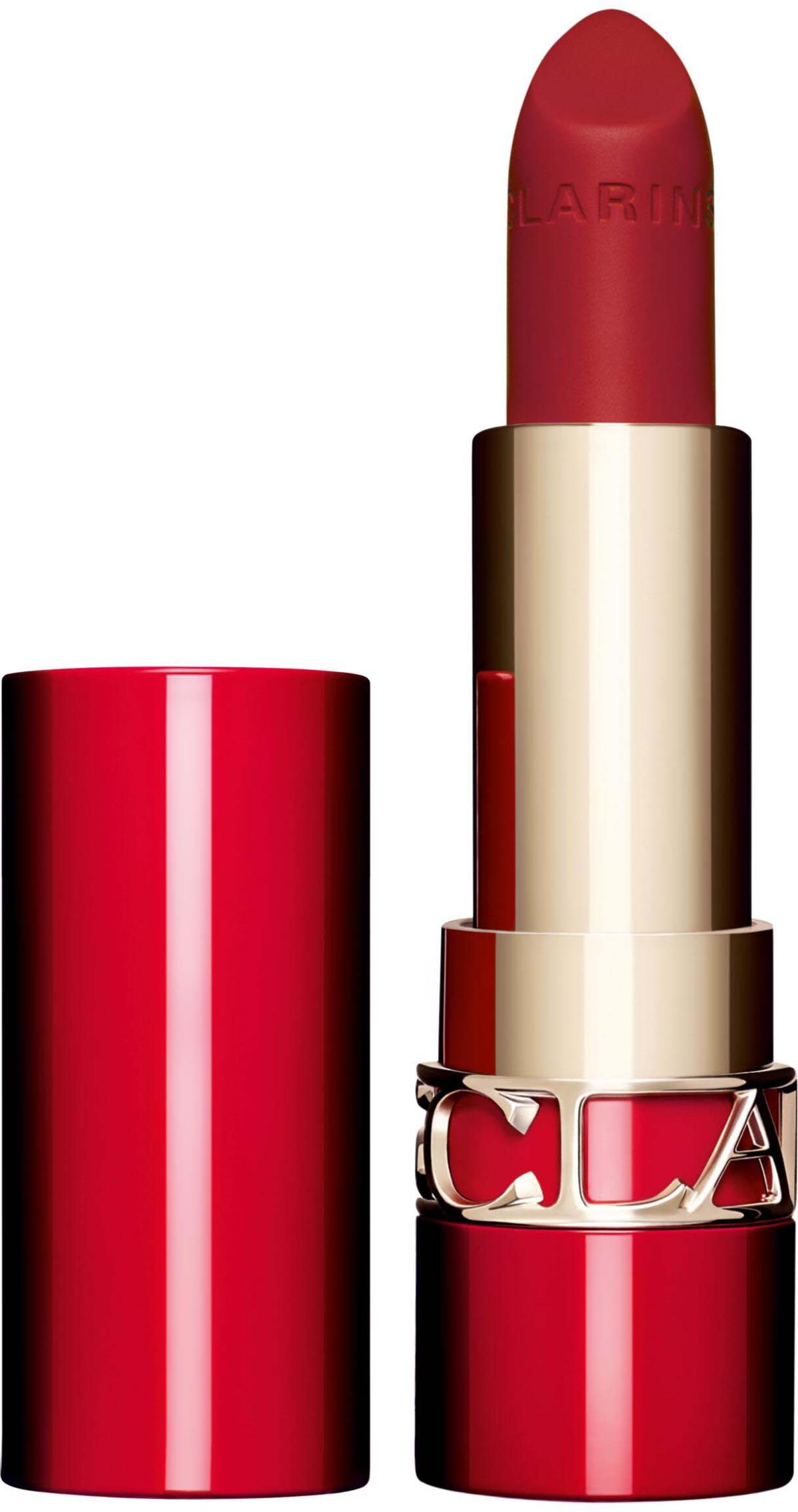 Clarins Joli Rouge Velvet Lipstick 754V Deep Red | lyko.com