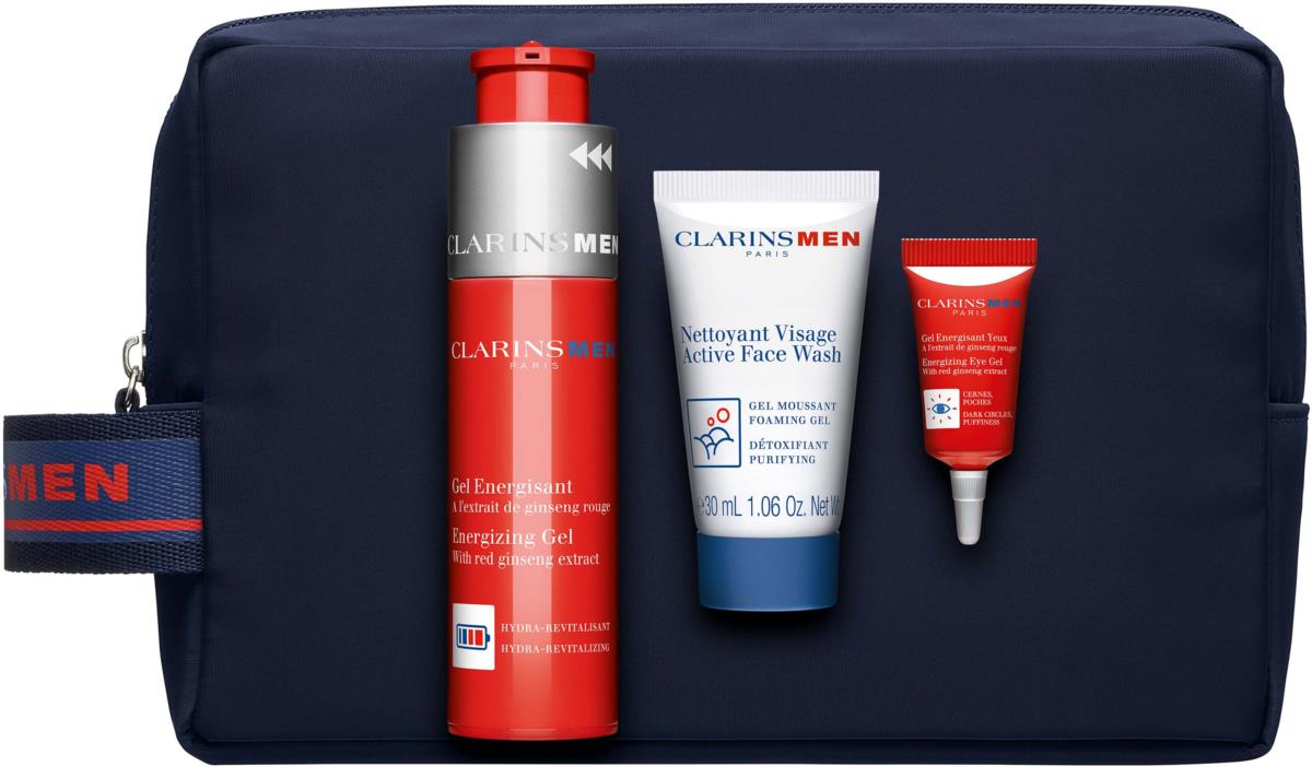 Clarins Men Energizing Essentials Gift Set | lyko.com