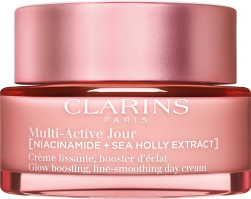 Clarins Multi-Active Glow Boosting, Line-smoothing Day Cream All Skin ...