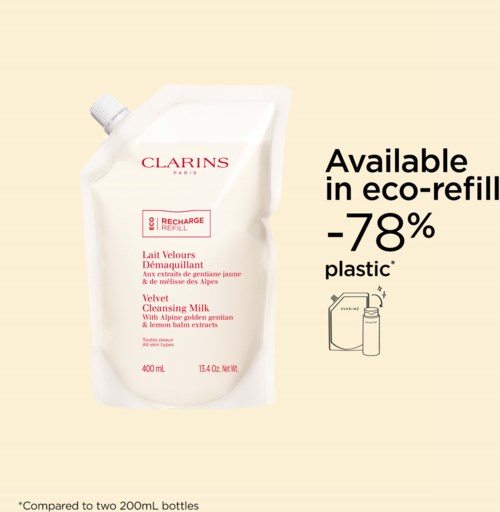 Clarins Velvet Cleansing Milk Refill 400 ml | lyko.com