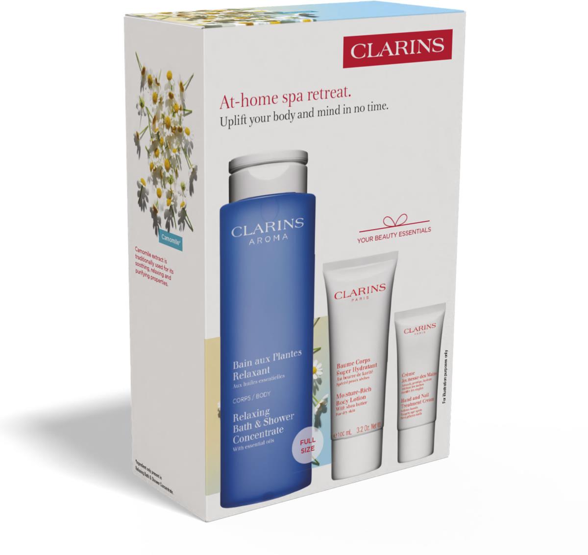 Clarins At-Home Spa Retreat Gift Set | lyko.com