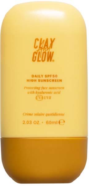 Clay And Glow Daily SPF50 High Sunscreen 60 ml | lyko.com