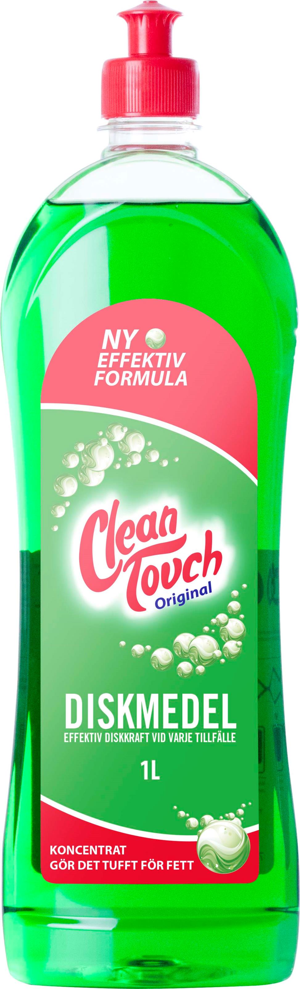 Clean Touch Dishwashing Liquid Original 1000 ml | lyko.com