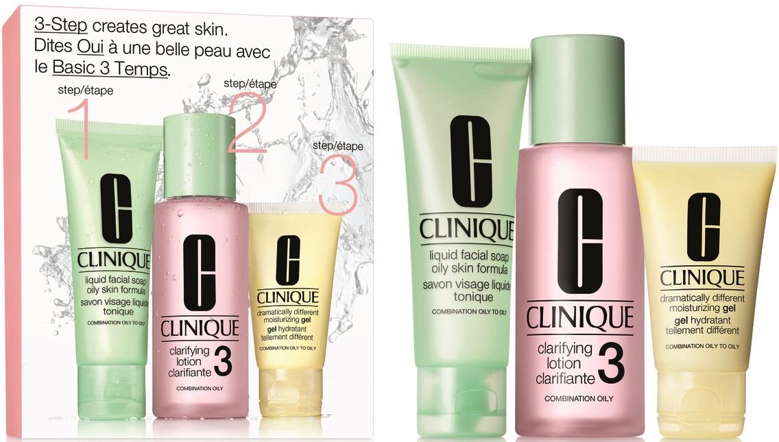 Clinique 3-Step Skin Care Intro Set Skin Type 3 | lyko.com