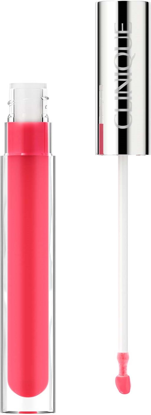 Clinique Pop Plush Creamy Lip Gloss Strawberry Pop | lyko.com