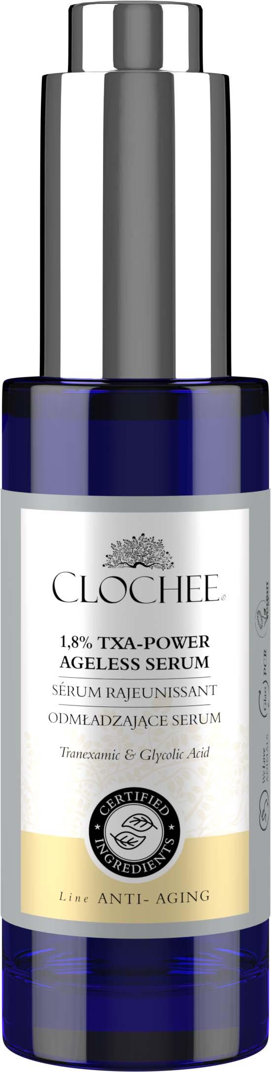 Clochee Simply Organic Face Anti-Ageing 1,8% TXA-Power Ageless Serum 30 ...
