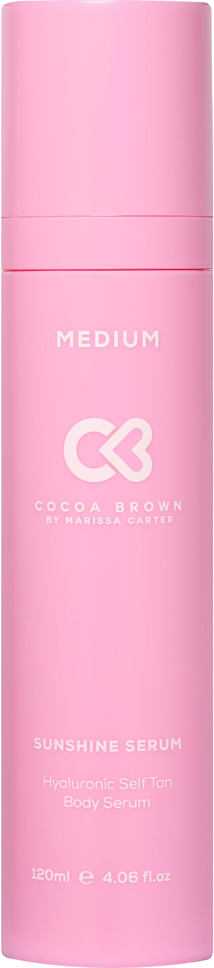 Cocoa Brown Sunshine Serum Hyaluronic Self-Tan Body Serum Medium | lyko.com