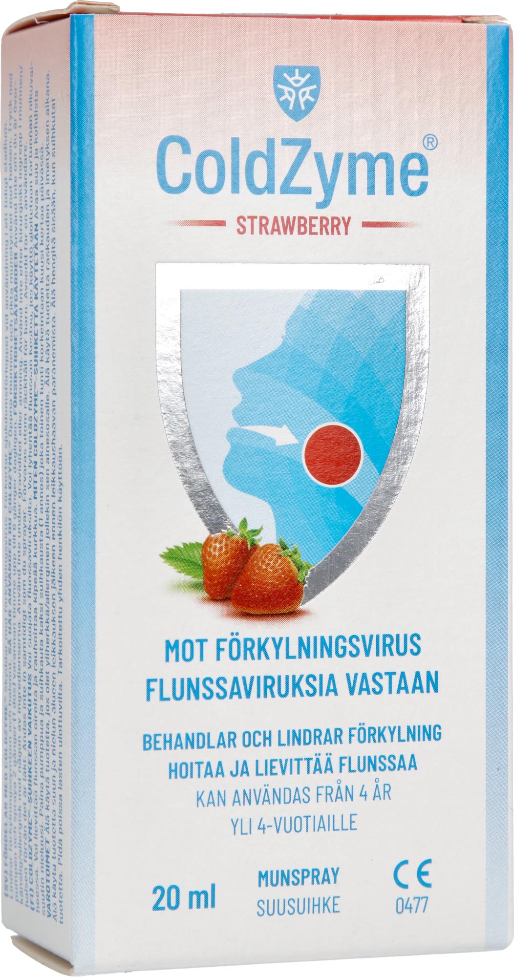Coldzyme Jordgubb Munspray 20 ml | lyko.com