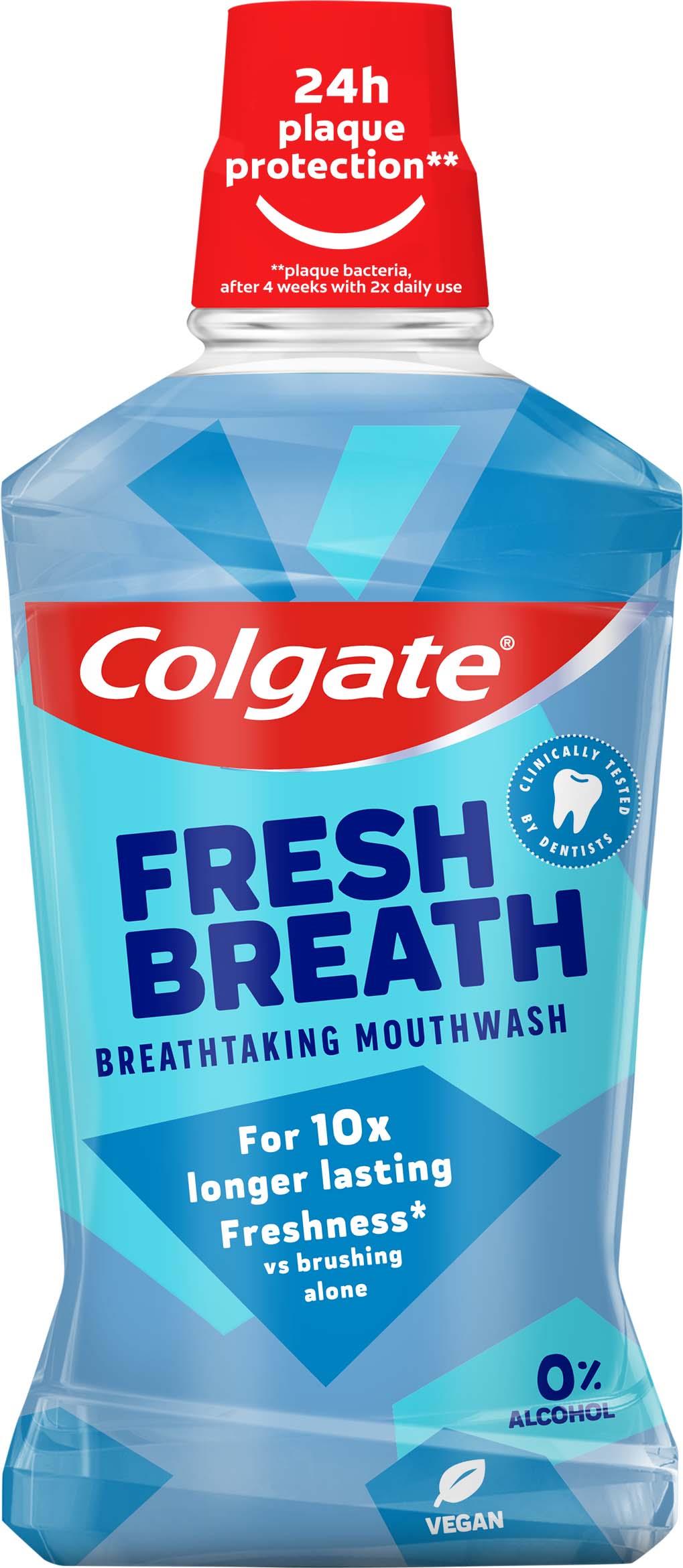 Colgate Mouthwash Breathtaking Fresh Breath 500 ml | lyko.com