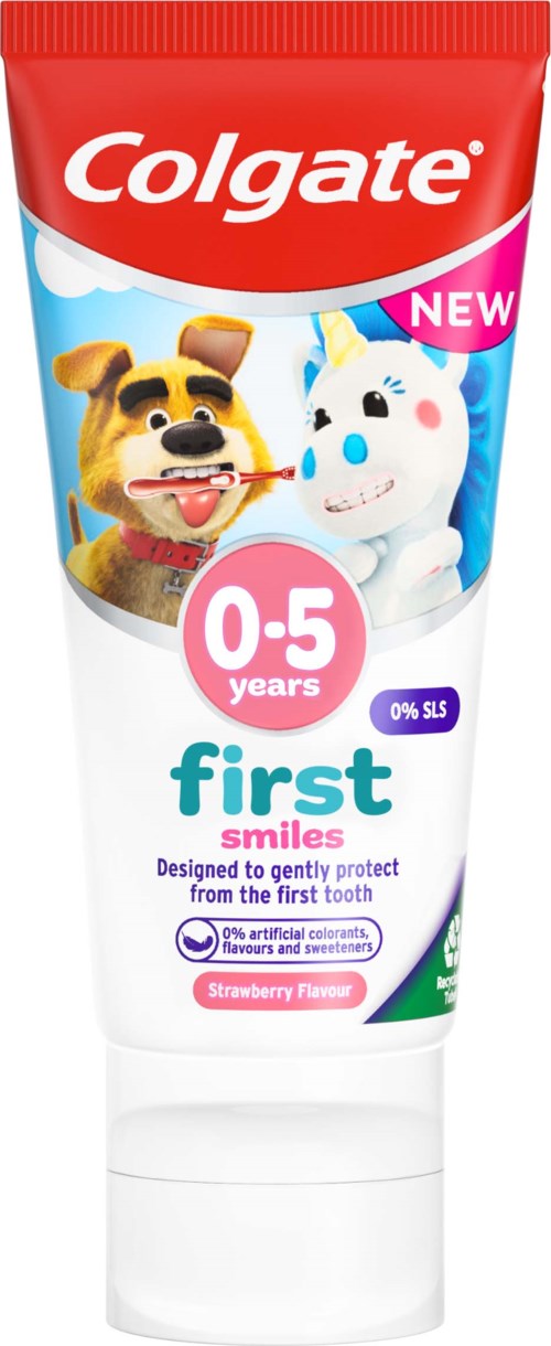 Colgate Toothpaste First Smiles 0-5 år 50 ml | lyko.com