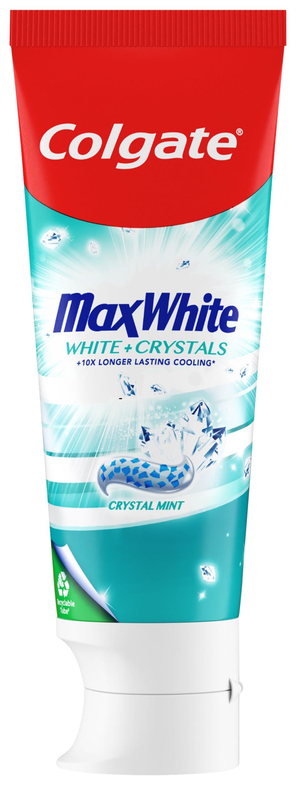 Colgate Toothpaste Max White Crystals 75 ml | lyko.com