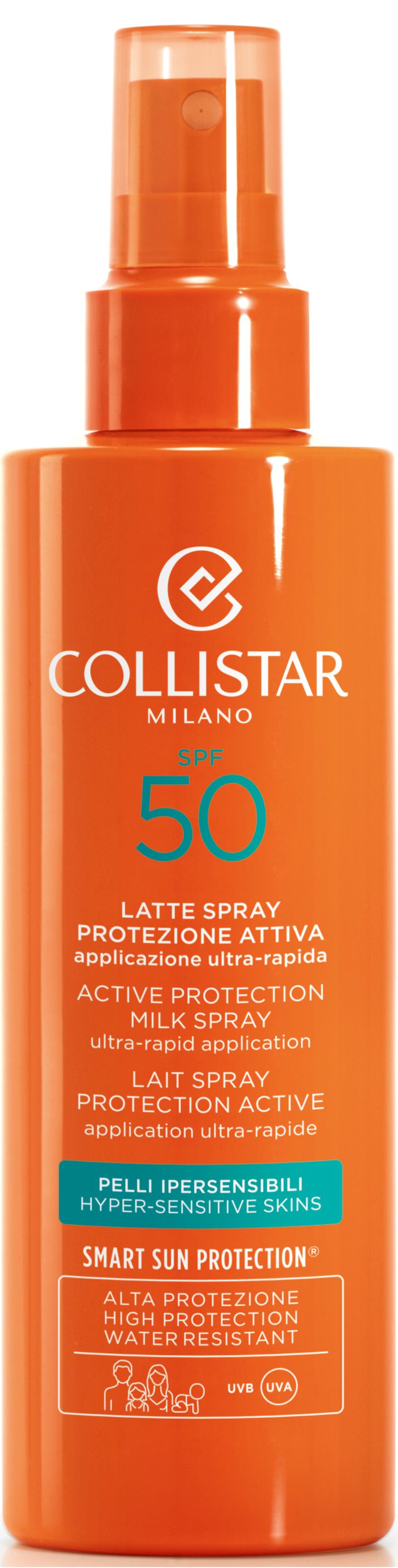 Collistar Active Protection Milk Spray Ultra-Rapid Application SPF 50 ...