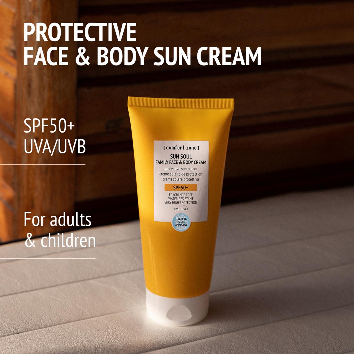 Comfort Zone Sun Soul Family Face & Body Cream SPF50+ 200 ml | lyko.com