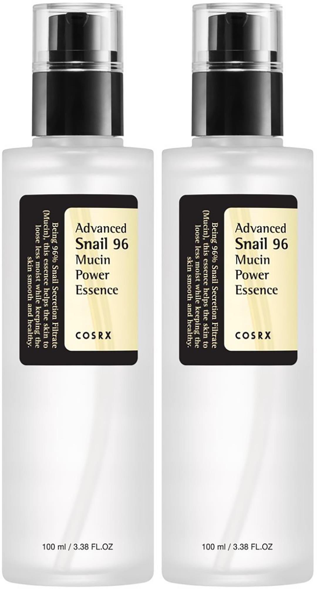 Cosrx Advanced Snail 96 Mucin Power Essence Duo 2x100 ml | lyko.com Cosrx Advanced Snail 96 Mucin Power Essence Duo 2x100 ml | lyko.com