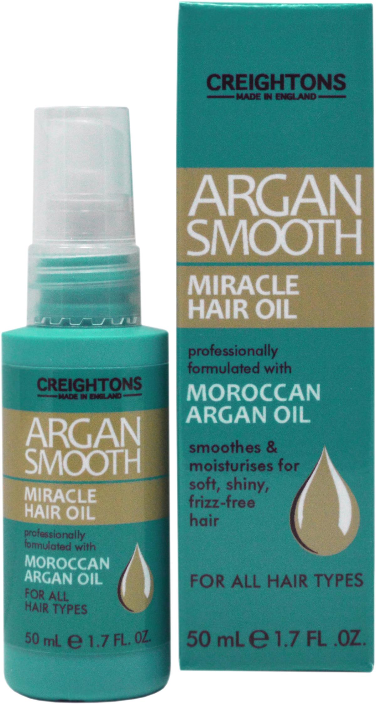 Creightons Argan Smooth Miracle Hair Oil 50 ml | lyko.com