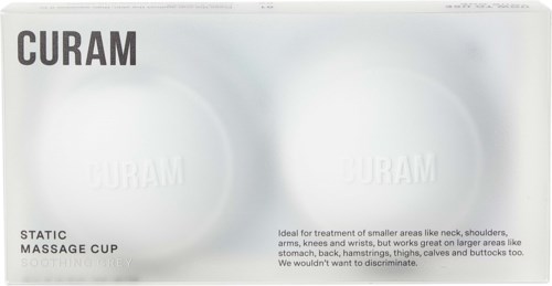 Curam Static Massage Cup Soothing Grey | lyko.com
