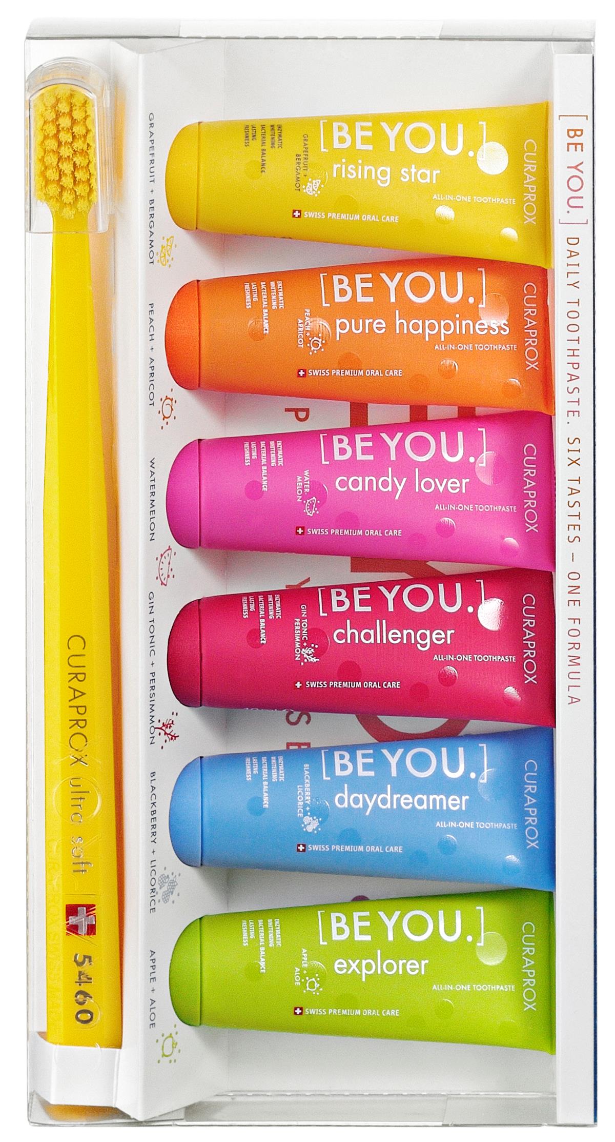Curaprox Be You Toothpaste Mixed Pack Set 60 ml | lyko.com