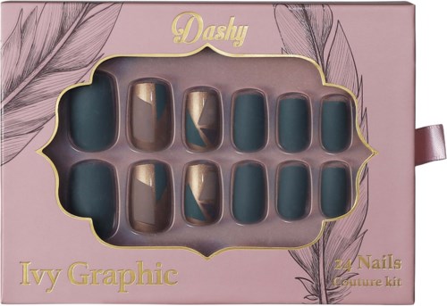 Dashy 24 Nails Couture Kit Ivy Graphic | lyko.com