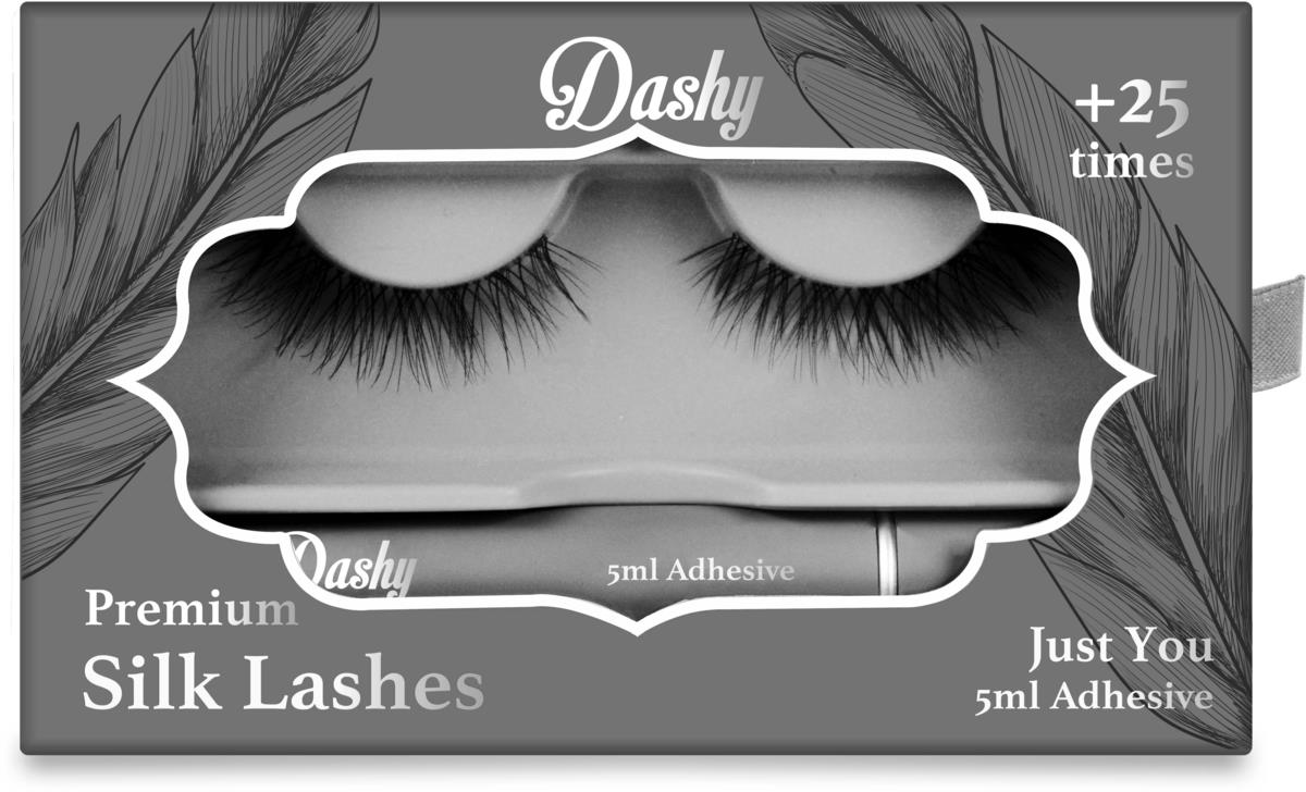 Dashy Premium Silk Lashes + 5 ml Adhesive Just You | lyko.com