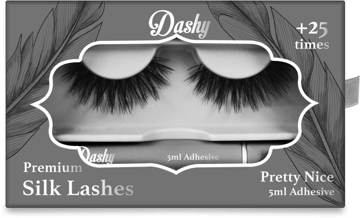 Dashy Premium Silk Lashes + 5 ml Adhesive Pretty Nice | lyko.com