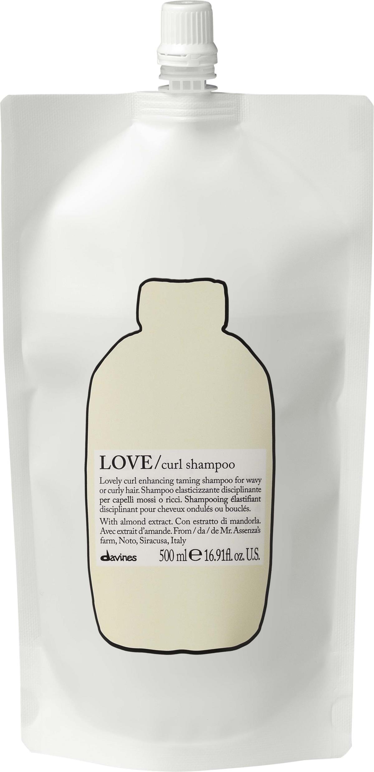 Davines Love Curl Shampoo Refill Pouch 500 ml | lyko.com