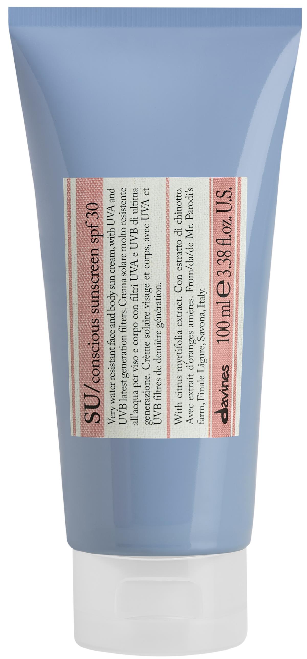 Davines SU SU protective sun cream spf30 100 ml | lyko.com