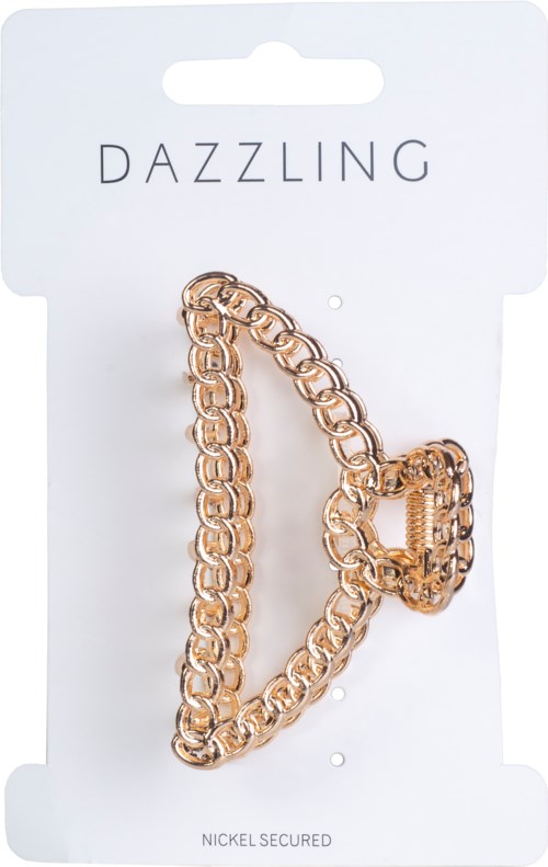 Dazzling Colored Hair Clip Gold | lyko.com