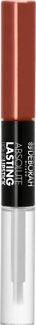 Deborah Milano Deborah Absolute Lasting Lipstick 13 Light Brown | lyko.com