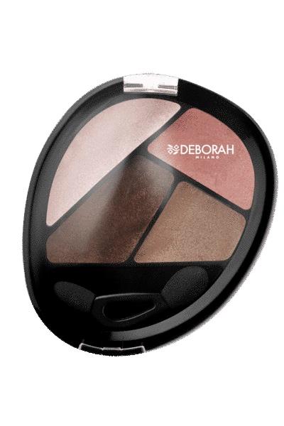 Deborah Milano Deborah Eye Design Quad Eyeshadow Rose | lyko.com