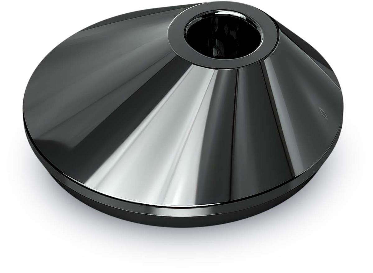 Defender Chrome Series Base Polished Black | lyko.com