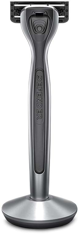 Defender Chrome Series Handle + 1 Matte Silver | lyko.com