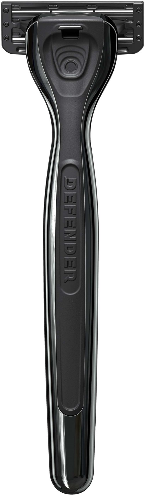 Defender Chrome Series Handle + 1 Polished Black | lyko.com