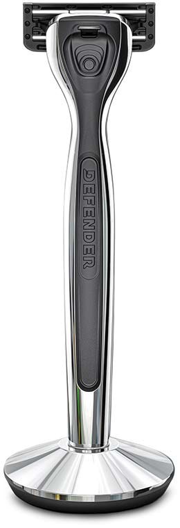 Defender Chrome Series Handle + 1 Polished Silver | lyko.com