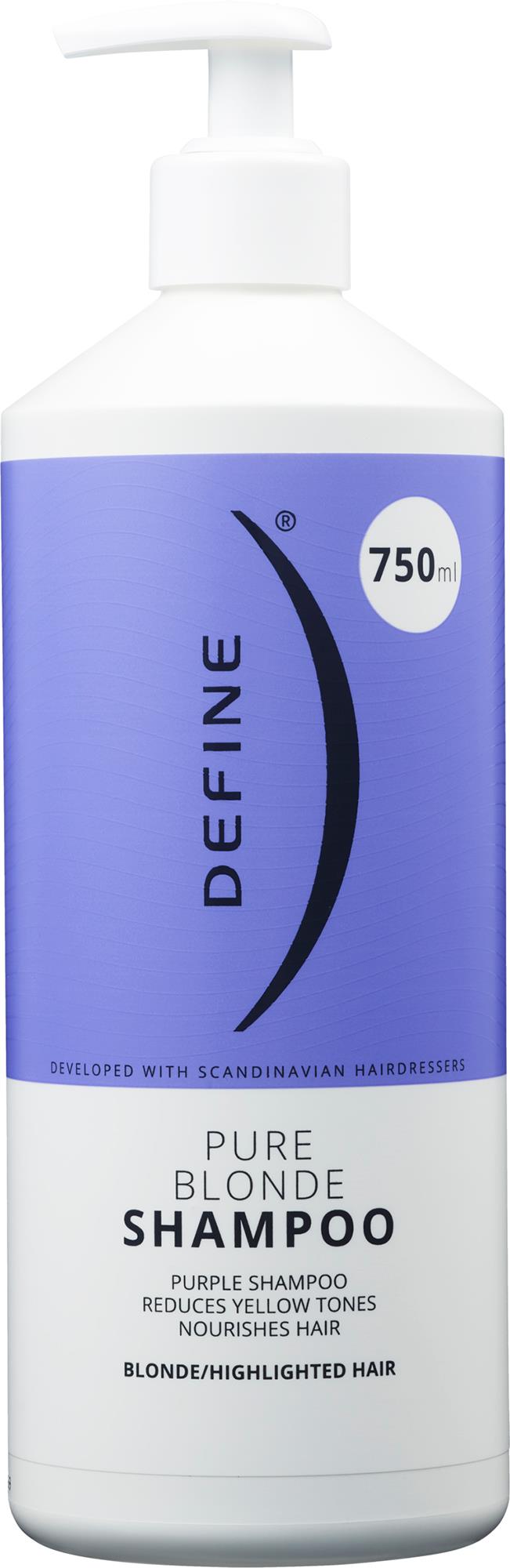 Define Pure Blonde Shampoo 750 ml | lyko.com