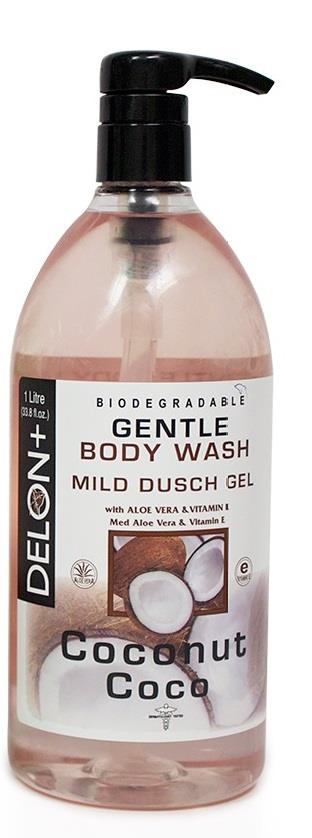 Delon+ Delon Body Wash Coconut 1000 ml | lyko.com