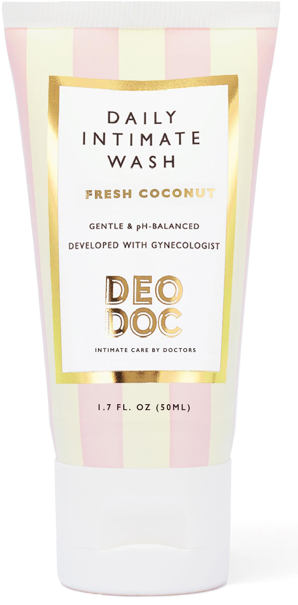 DeoDoc Daily Intimate Wash Fresh Coconut 50 ml | lyko.com
