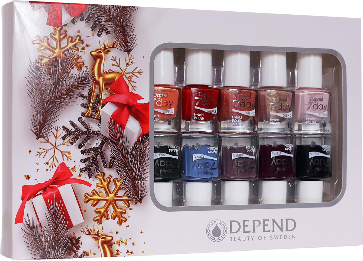 Depend 7day Hybrid Polish 10-pack | lyko.com