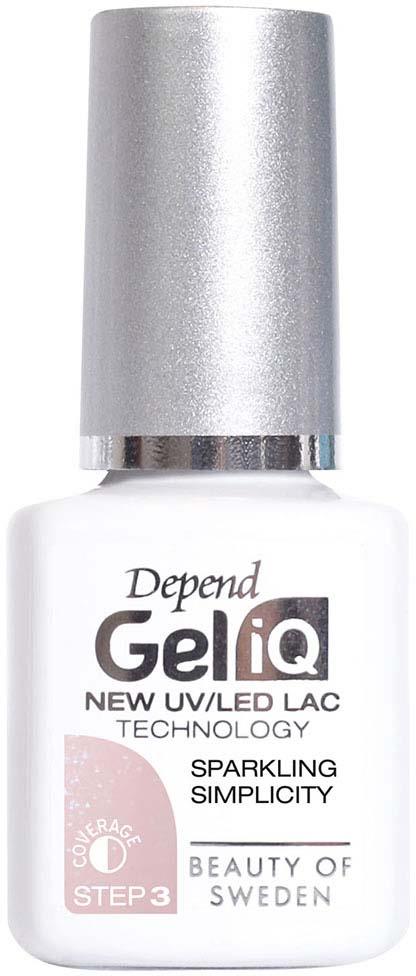 Depend Gel iQ Soft Spoken UV/LED Nail Polish Sparkling Simplicity ...