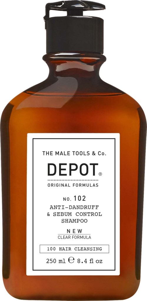 DEPOT MALE TOOLS No. 102 Anti-Dandruff & Sebum Control Shampoo 250 ml ...