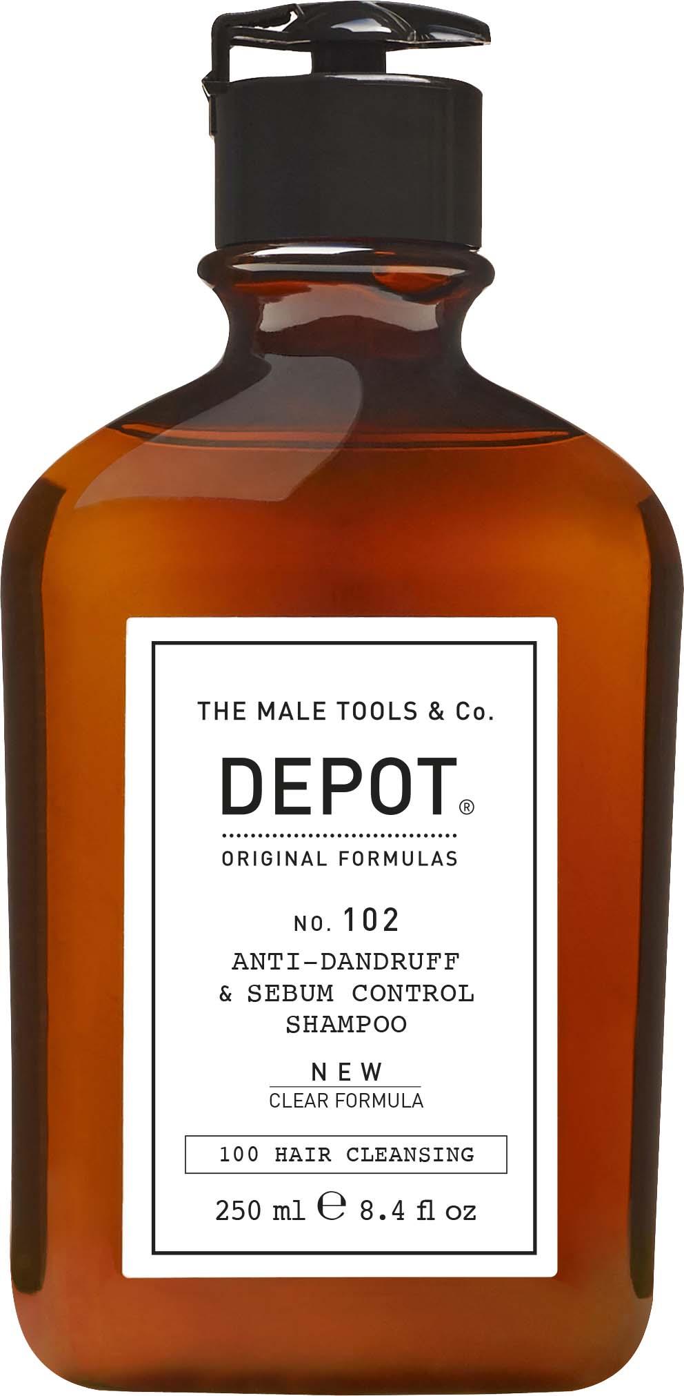 DEPOT MALE TOOLS No. 102 Anti-Dandruff & Sebum Control Shampoo 250 ml ...
