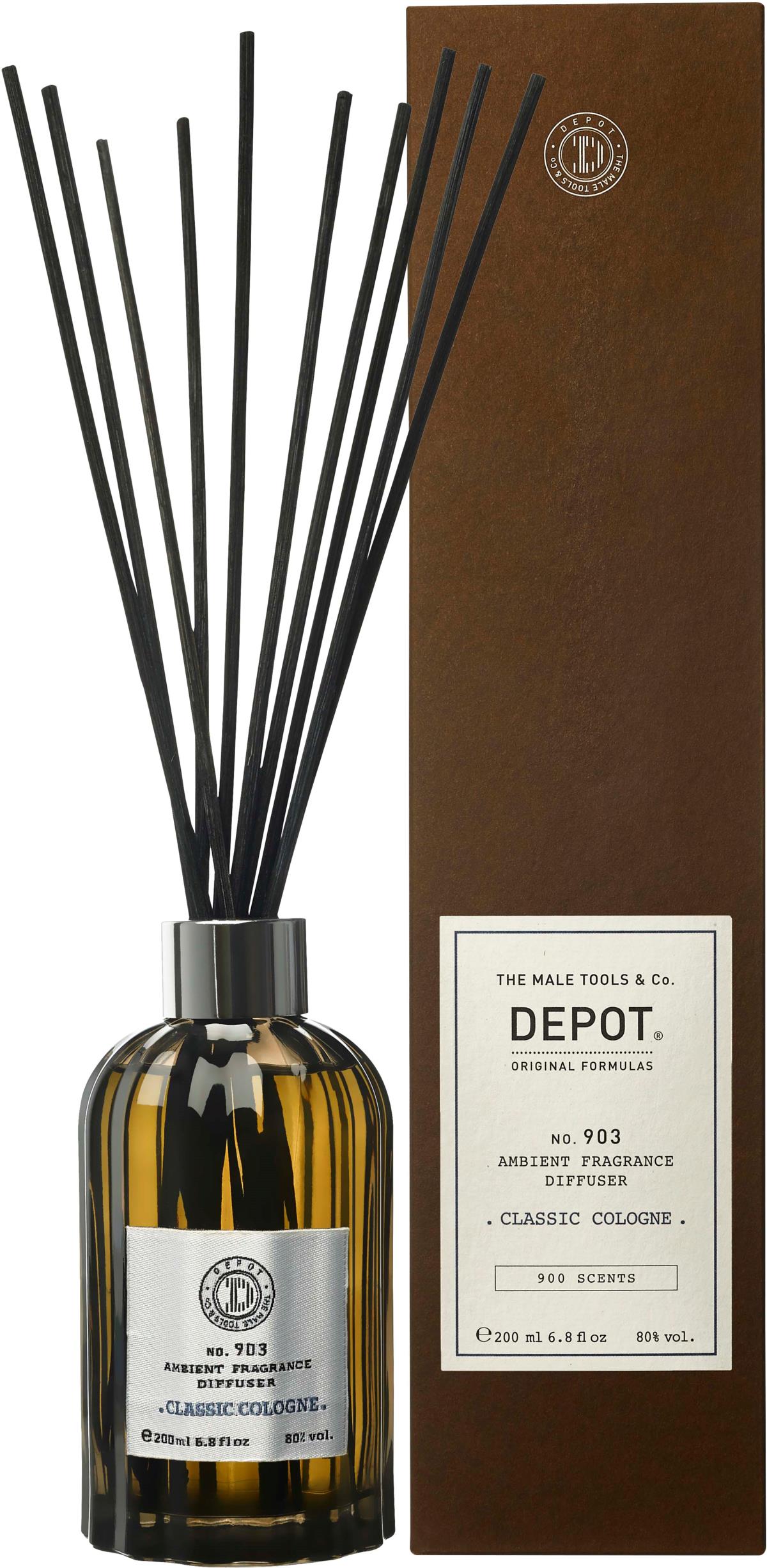 DEPOT MALE TOOLS No. 903 Ambient Fragrance Diffuser Classic Cologne ...