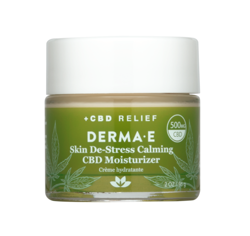DERMA E Skin De-Stress Calming Cbd Moisturizer 56 ml | lyko.com