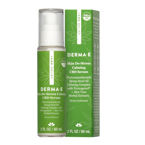 DERMA E Skin De-Stress Calming Cbd Serum 60 ml | lyko.com