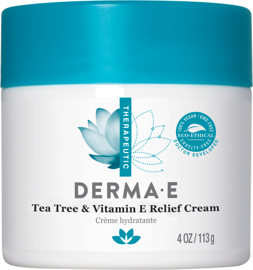 DERMA E Tea Tree And Vitamin E Relief Cream | lyko.com