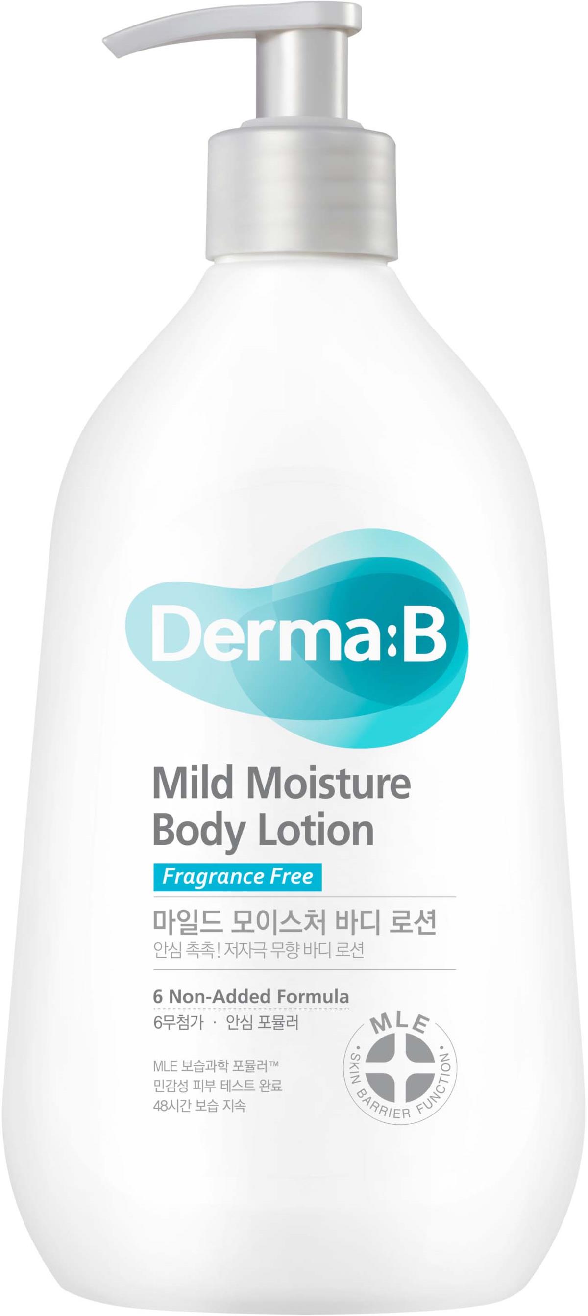 Derma:B Mild Moisture Body Lotion 400 ml | lyko.com