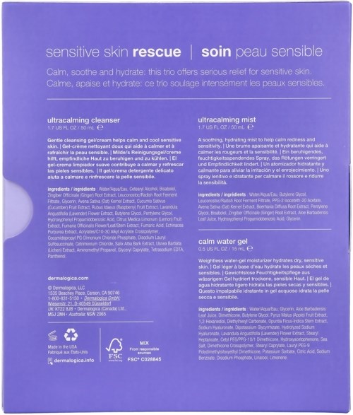 Dermalogica Sensitive Skin Rescue Kit | lyko.com
